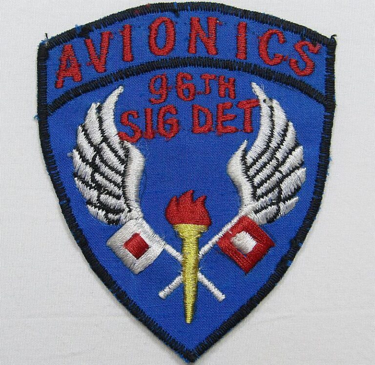96th Signal Detachment Patch – Griffin Militaria