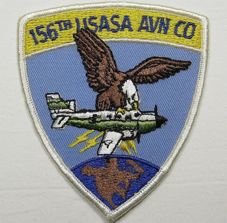 156th ASA Aviation Company Patch – Griffin Militaria