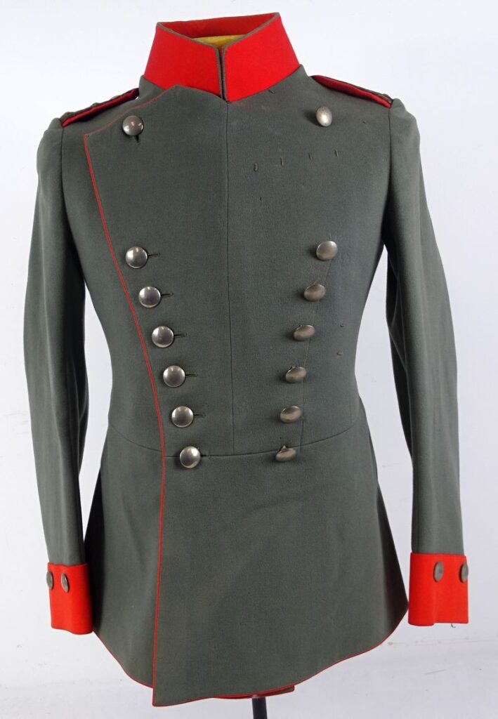 Named and 1918 Dated Tailored Imperial German Field Gray Hauptmann ...