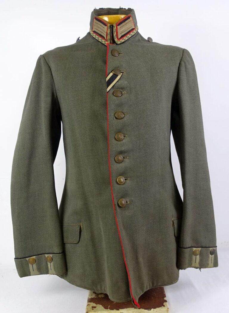 Imperial Bavarian EM/NCO Field Gray M1910 Tunic – Griffin Militaria