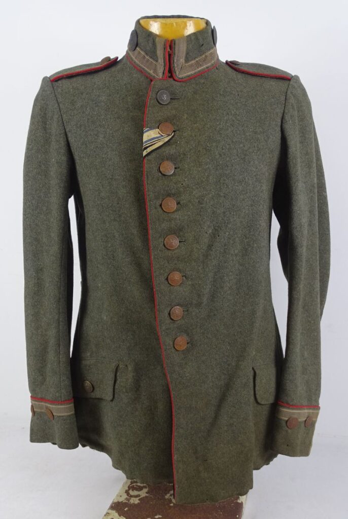 Imperial Bavarian M1915 NCO Field Gray Tunic – Griffin Militaria