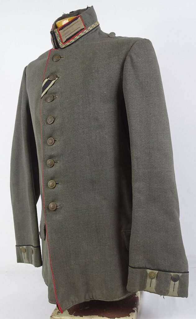 Imperial Bavarian EM/NCO Field Gray M1910 Tunic – Griffin Militaria