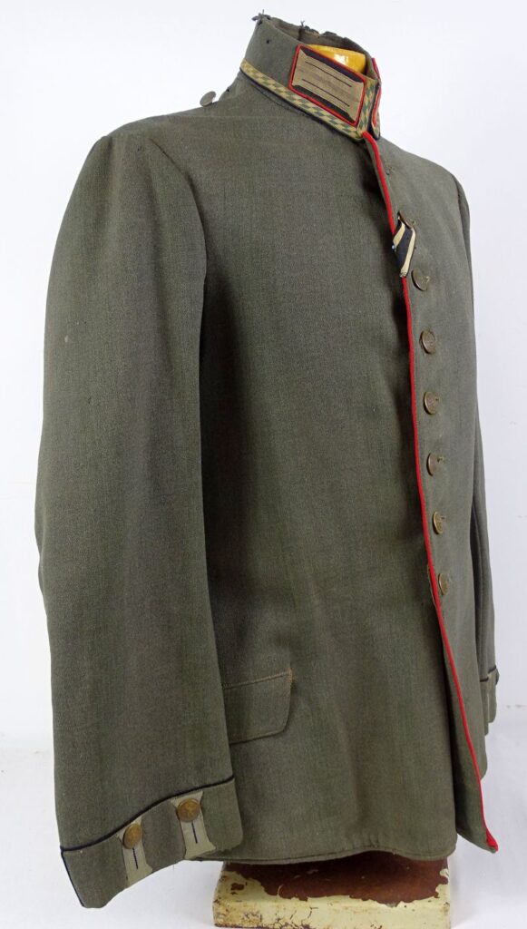 Imperial Bavarian EM/NCO Field Gray M1910 Tunic – Griffin Militaria