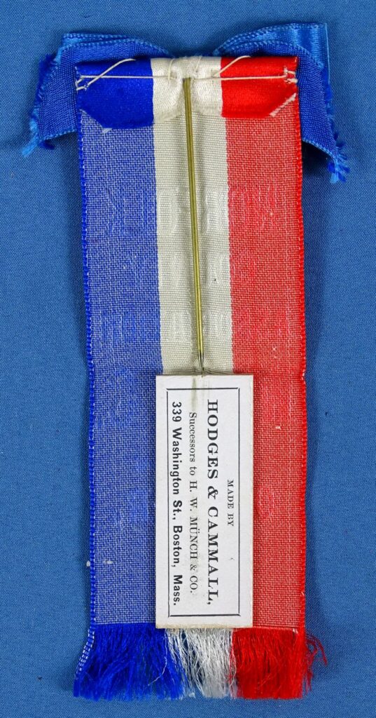 Boxed GAR Woman’s Relief Corps Member Badge and 1900 Norfolk County ...