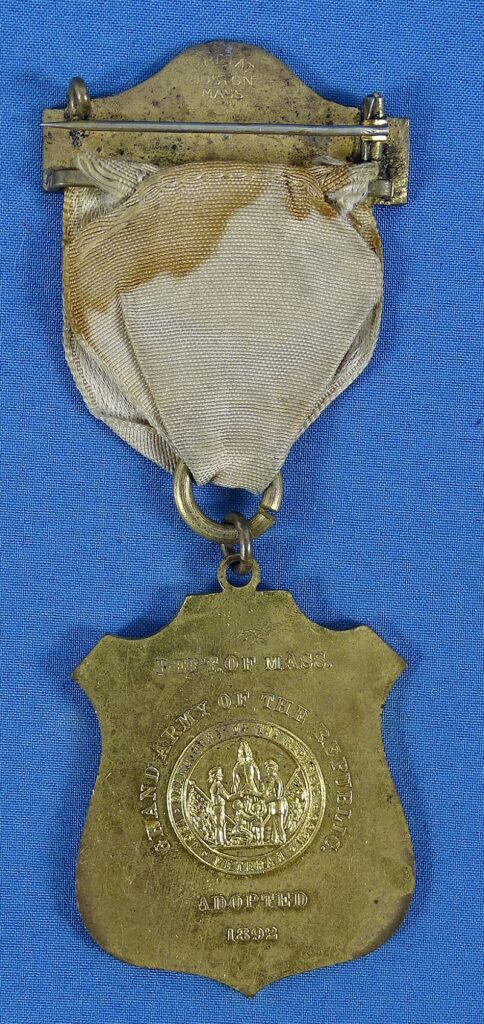 GAR Department of Massachusetts Member Badge – Griffin Militaria