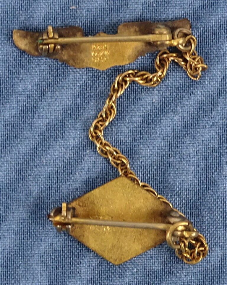 WWII Army Air Force Sweetheart Pin by Hilborn-Hamburger – Griffin Militaria