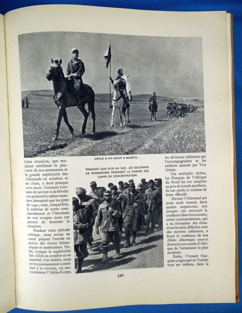 Three Volume History of France in World War II: “La France Son Empire ...