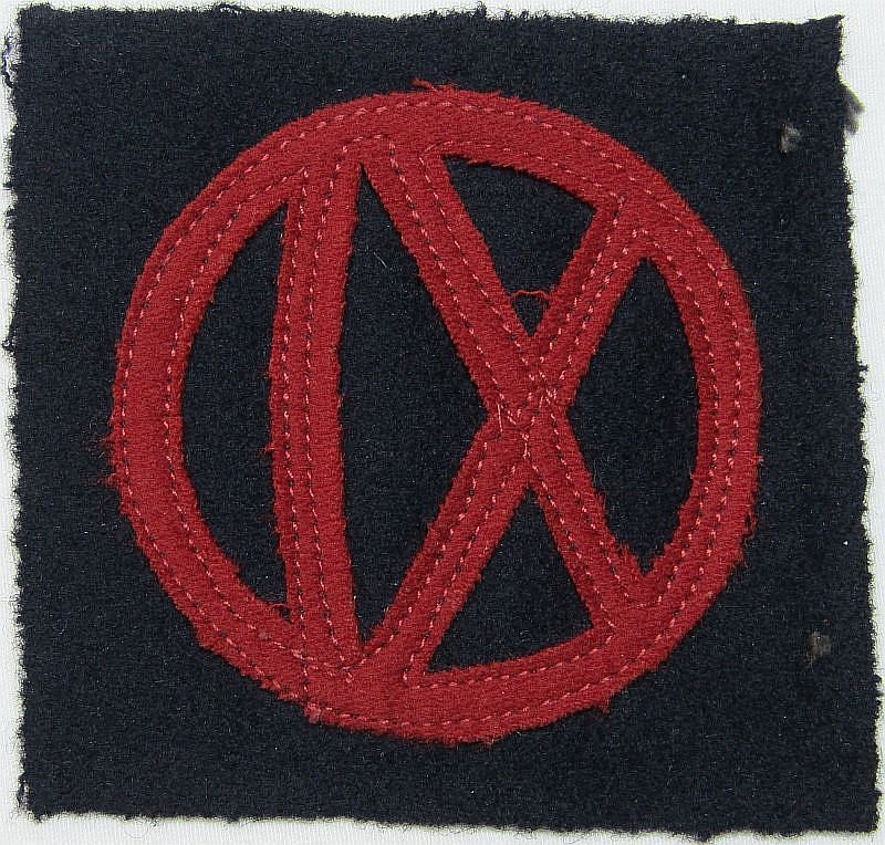 WWI 9th Corps Patch – Griffin Militaria