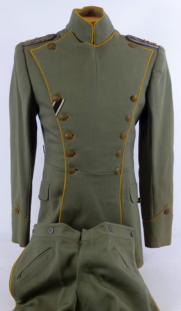 WWI Imperial German Air Service Leutnant Uhlan Uniform with Tunic and ...