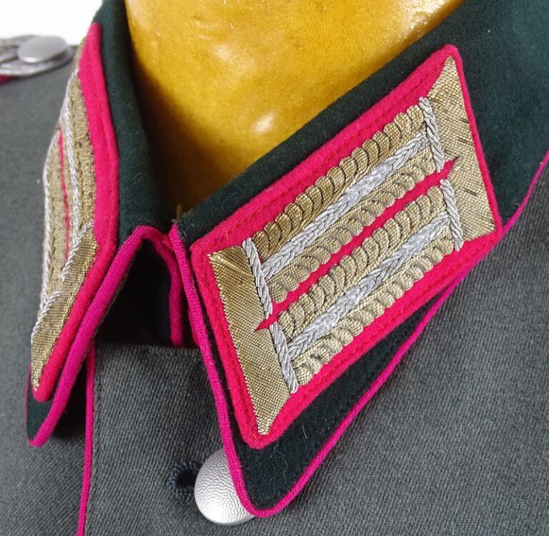 Exceptional Named Panzer Army General Staff Officer Uniform by Wilhelm ...