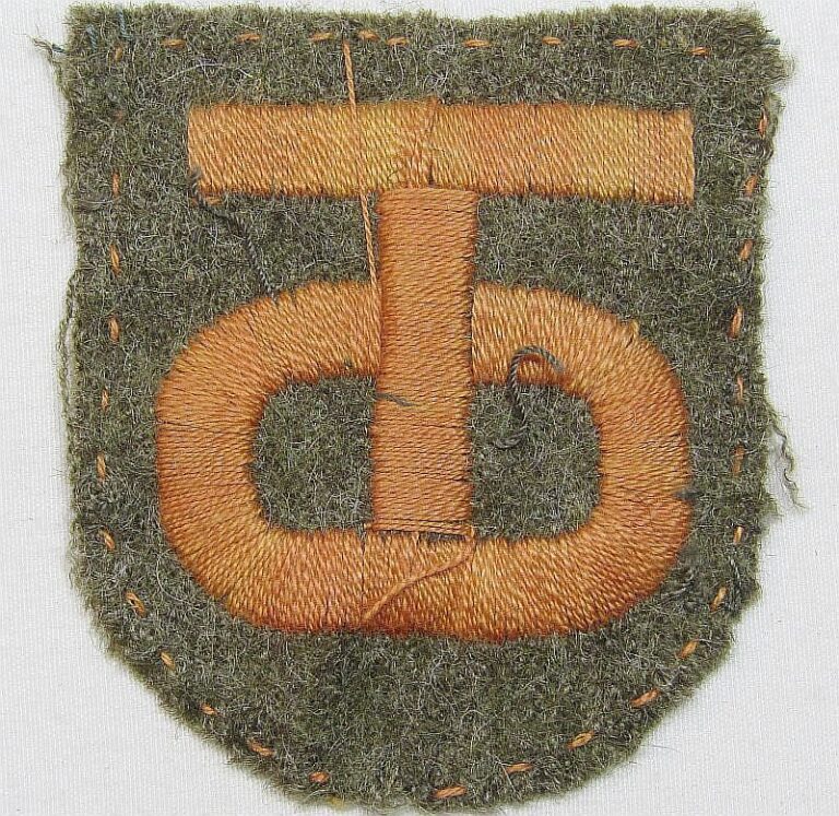 WWI 90th Infantry Division Patch – Griffin Militaria