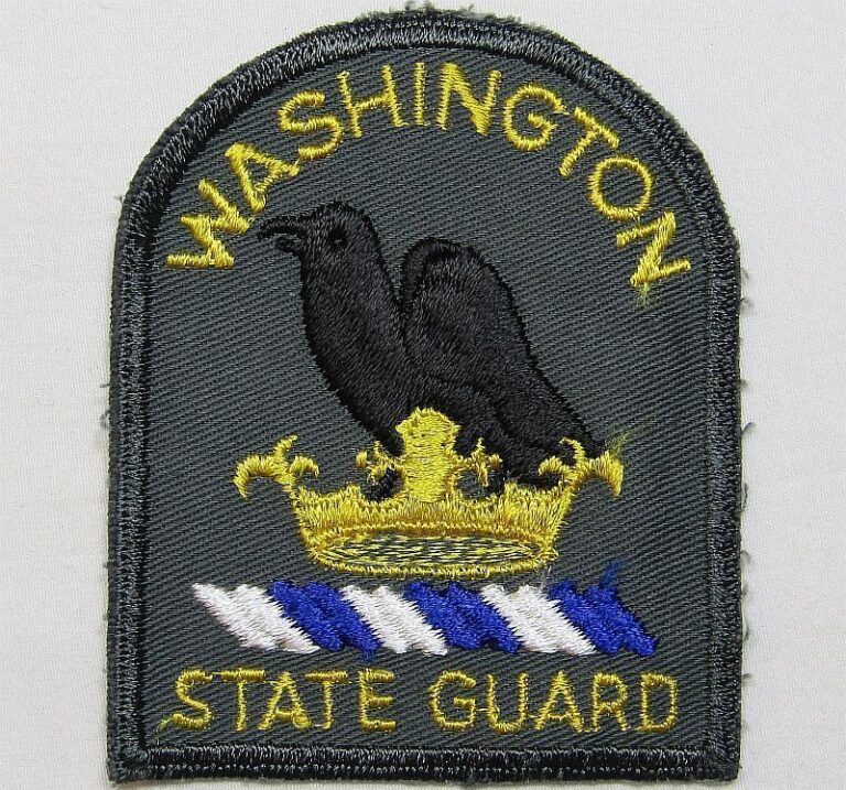 WWII Washington State Guard Patch – Griffin Militaria
