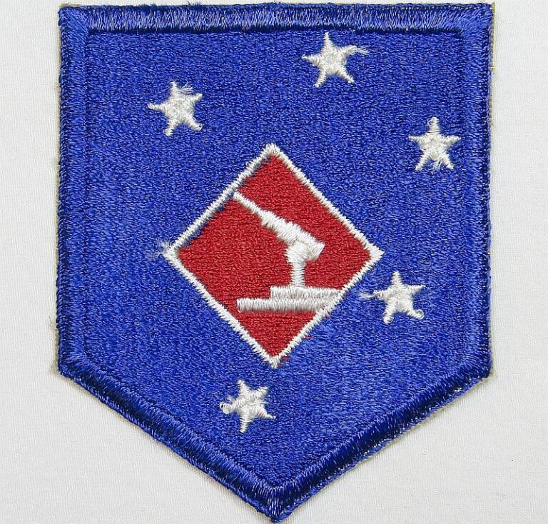 WWII USMC 1st MAC Anti-Aircraft Patch – Griffin Militaria