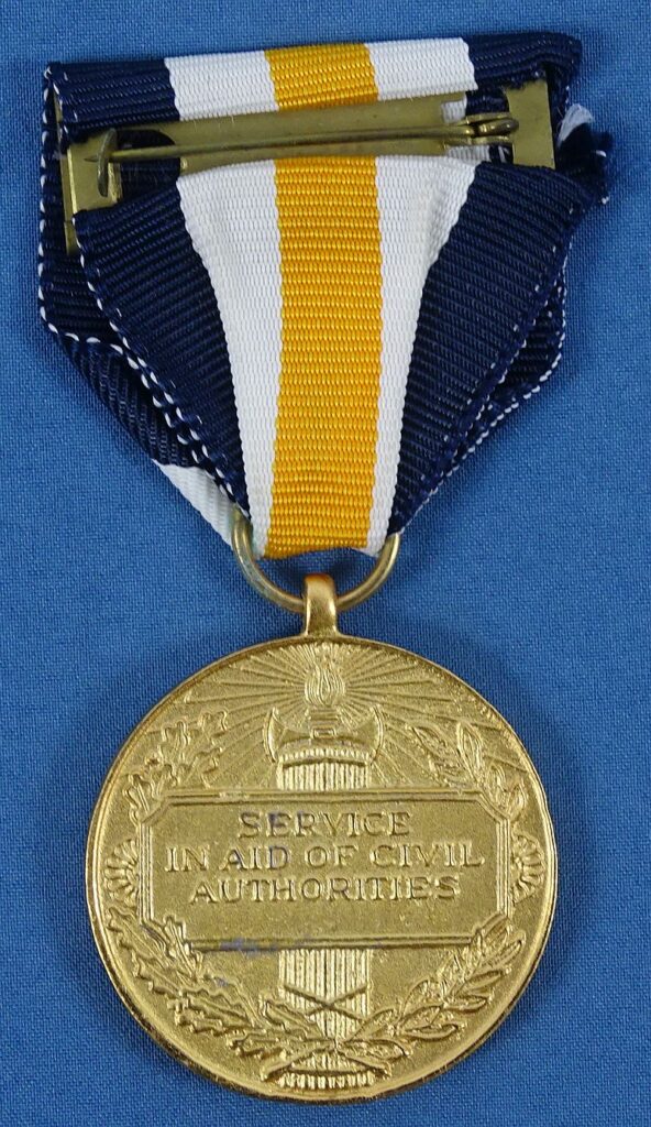 New York State Medal for Service in Aid of Civil Authorities – Griffin ...