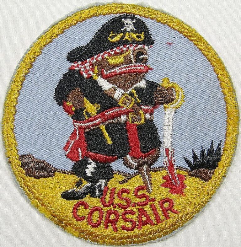 1950’s Submarine USS Corsair Patch – Griffin Militaria