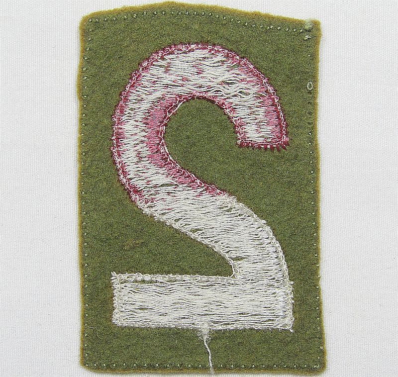 WWI 2nd Army Patch – Griffin Militaria