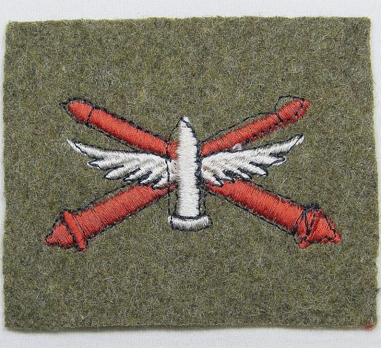WWI Coastal Artillery Corps Patch – Griffin Militaria