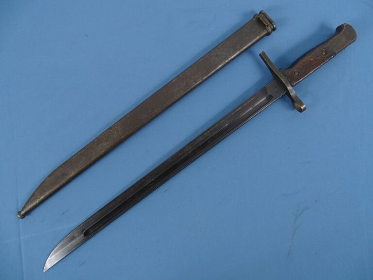 Arisaka Rifle Type 30 Bayonet by National Denki Under Kokura Arsenal ...