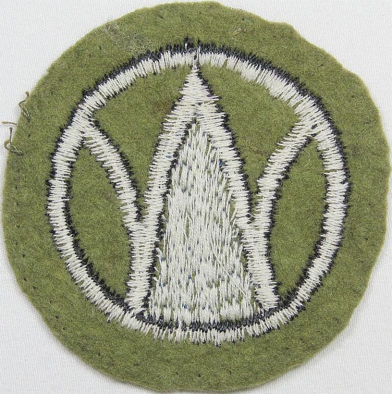 WWI 89th Division 178th Infantry Patch – Griffin Militaria
