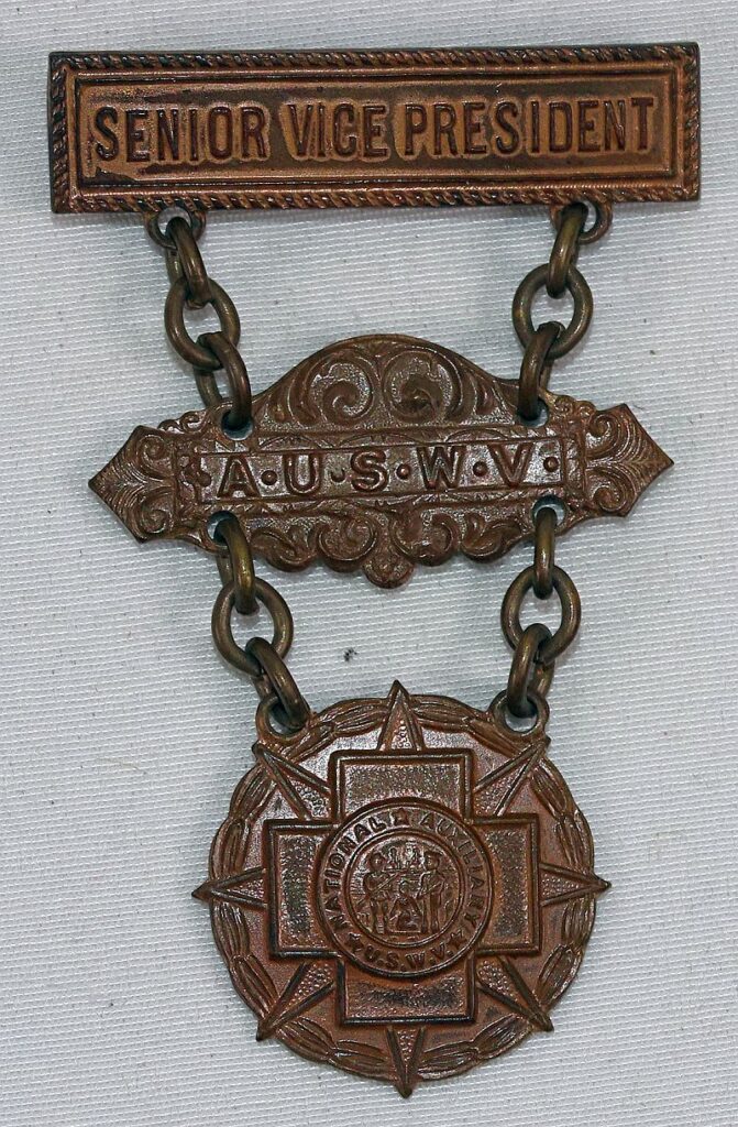 United Spanish War Veterans Senior Vice President Badge – Griffin Militaria