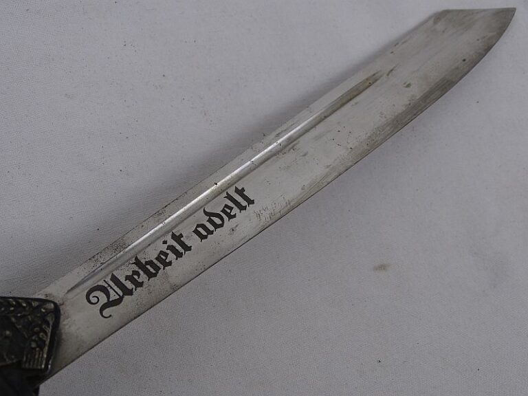 Untouched and Uncleaned RAD Labor Service Officer Dagger by Carl ...