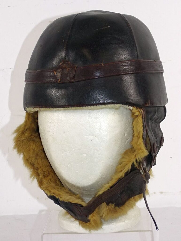 WWII Japanese Army Tanker Winter Helmet – Griffin Militaria