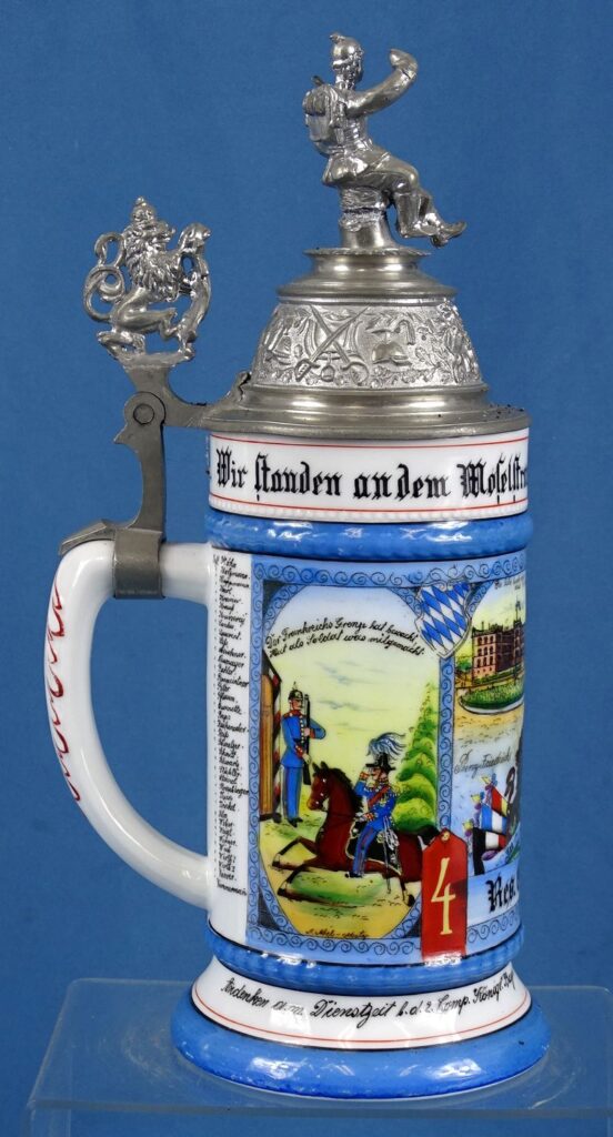 Named Imperial German 4th Royal Bavarian Infantry Regiment “King ...