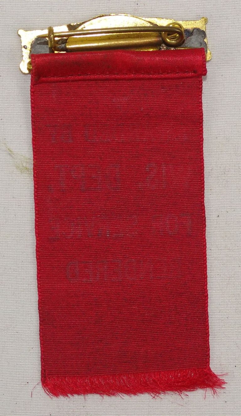 GAR Wisconsin Department “For Service Rendered” Badge – Griffin Militaria
