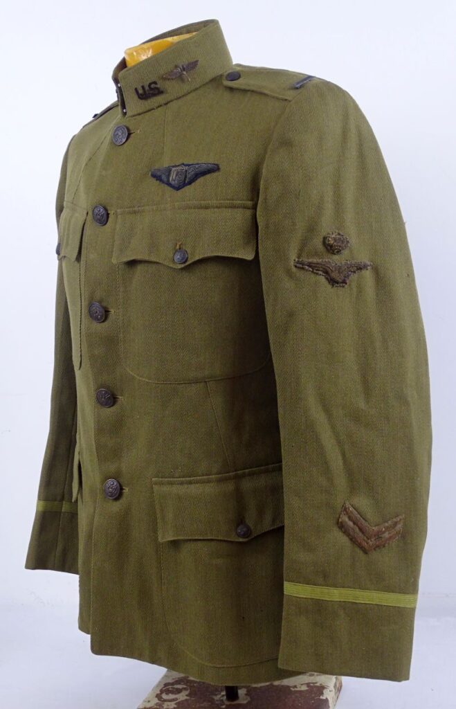 Named WWI U.S. Army Aviator Tunic with Italian Pilot Wing – Served With ...