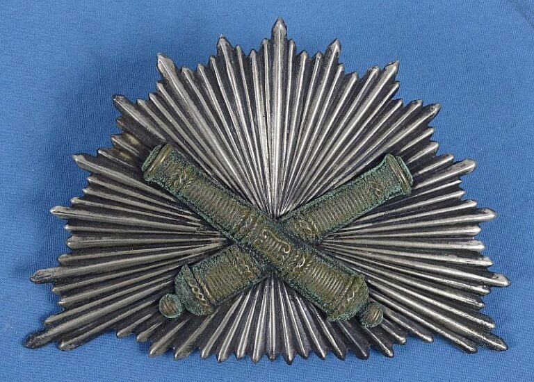 1840’s – 50’s Artillery Shako Plate – Griffin Militaria