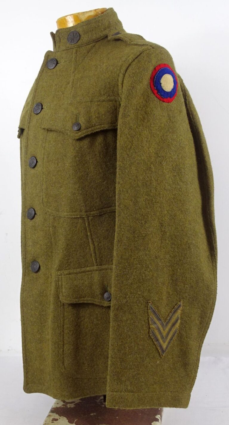 WWI Army Air Service Enlisted Ranks Tunic – Griffin Militaria
