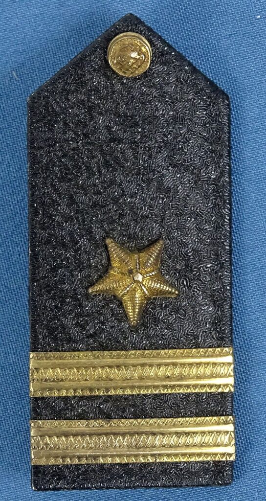 Sterling Sweetheart U.S. Navy Lieutenant Shoulder Board Pin by Vanguard ...