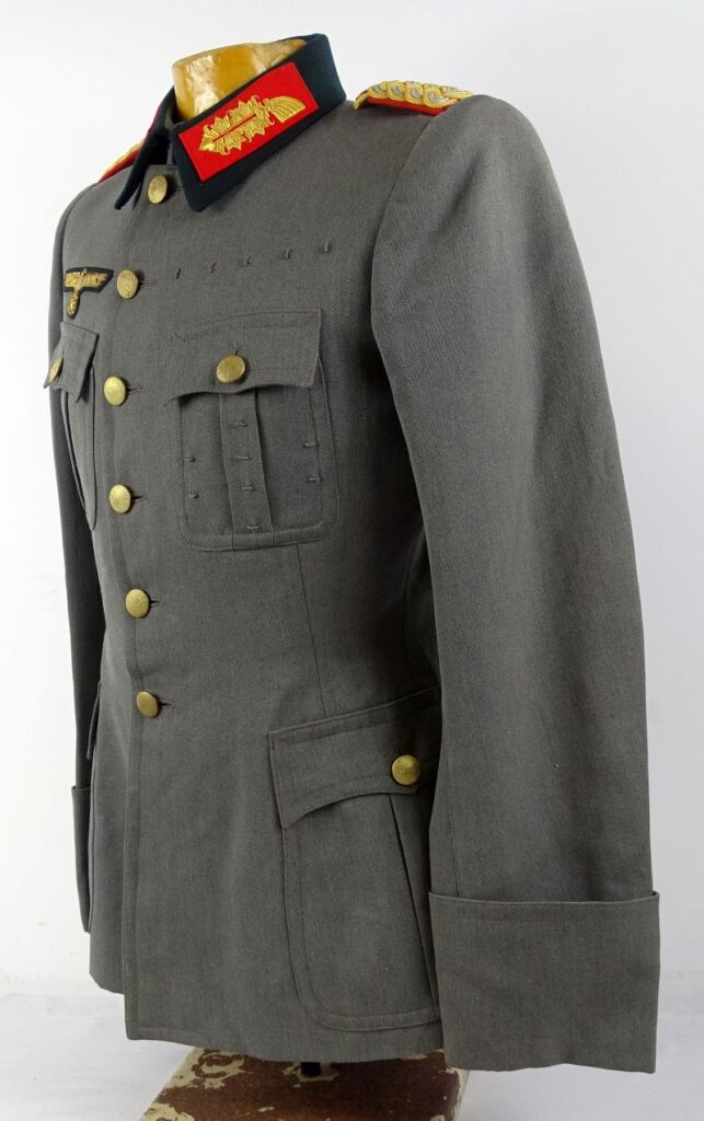 German Army Generalmajor Uniform Tunic and Breeches Set – Griffin Militaria