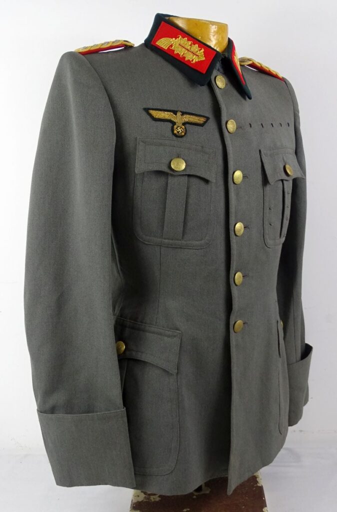 German Army Generalmajor Uniform Tunic and Breeches Set – Griffin Militaria