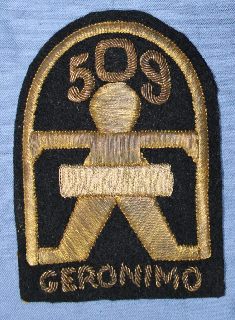 WWII Italian Made Bullion 509th Airborne Patch – Griffin Militaria