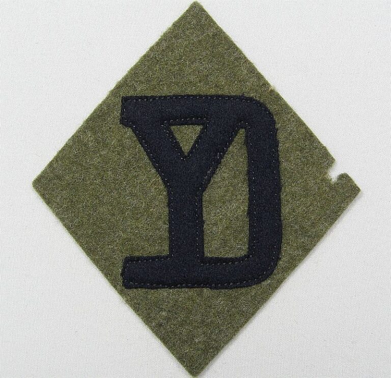 WWI 26th Infantry Division Patch – Griffin Militaria