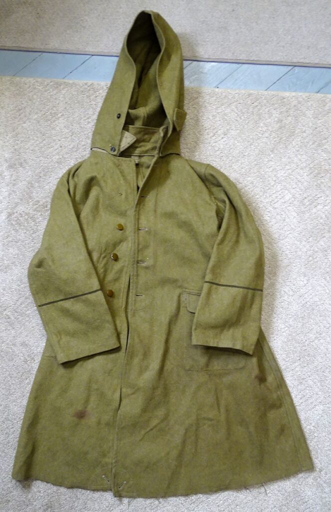 1939 Dated Japanese Army Officer Overcoat With Hood – Griffin Militaria