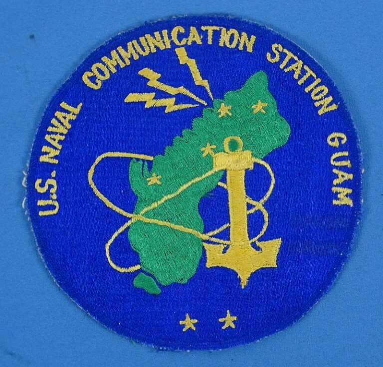 Theater Made U.S. Naval Communication Station Guam Jacket Patch ...
