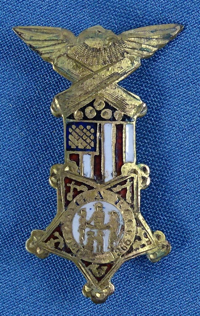Miniature GAR Member Badge Lapel Pin – Griffin Militaria