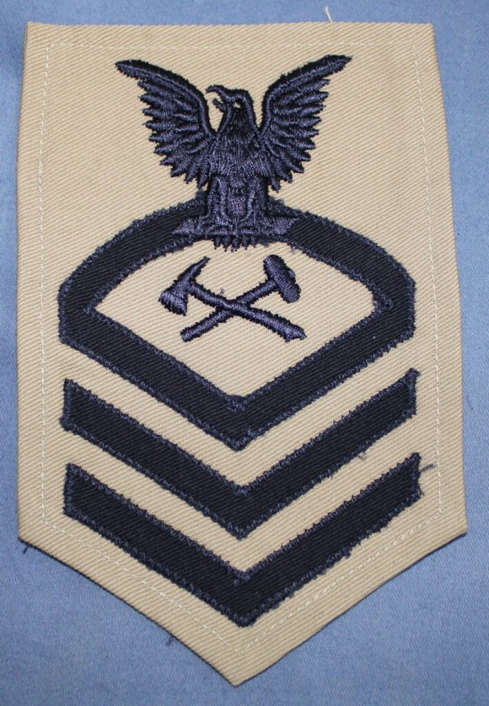 CPO Damage Controlman Khaki Rate – Griffin Militaria