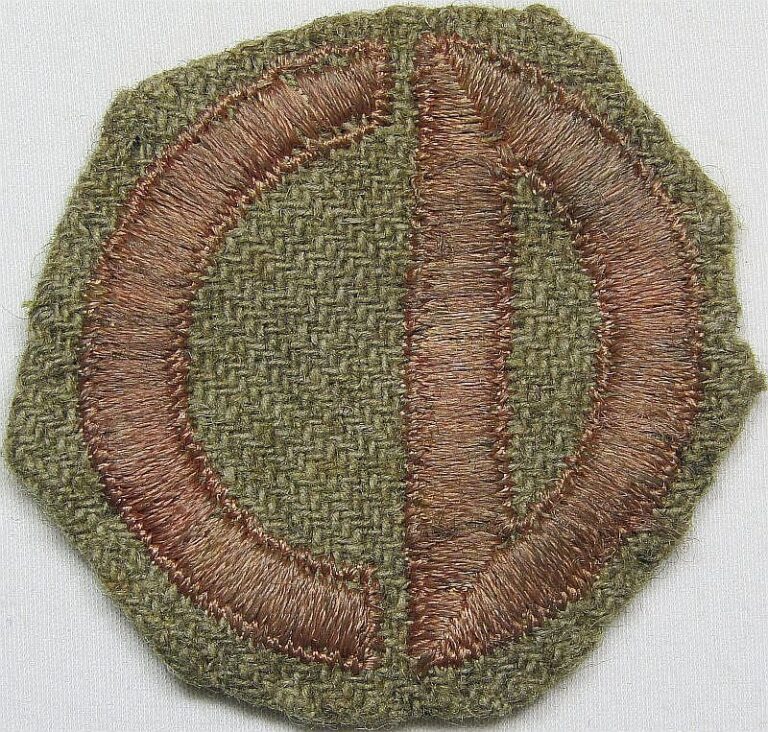 WWI 85th Division Patch – Griffin Militaria