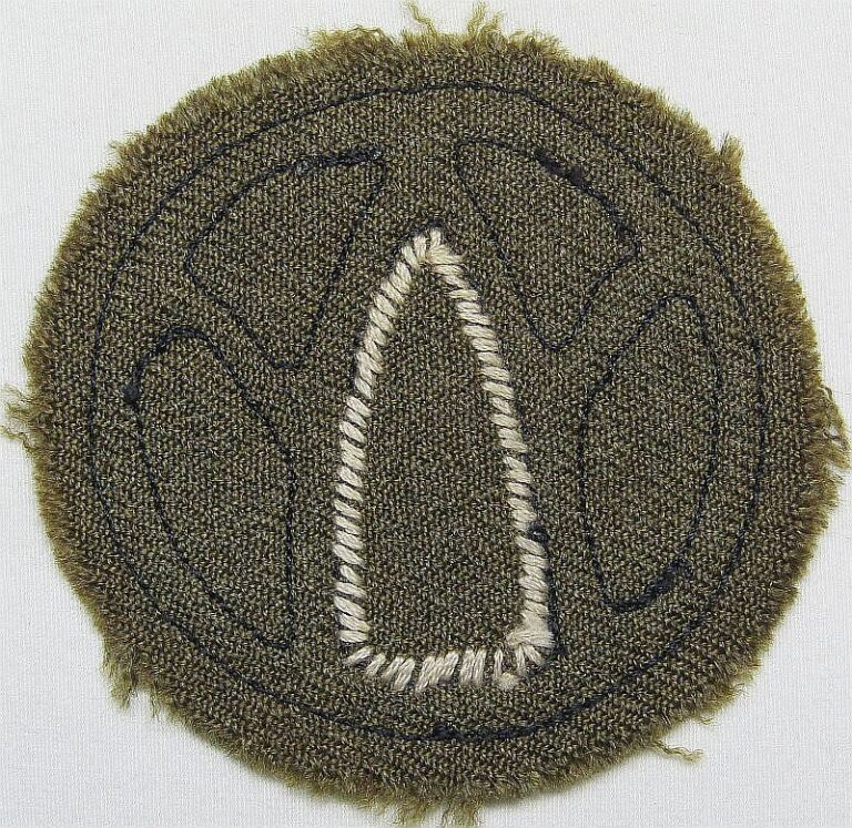 WWI 89th Infantry Division Supply Train Patch – Griffin Militaria