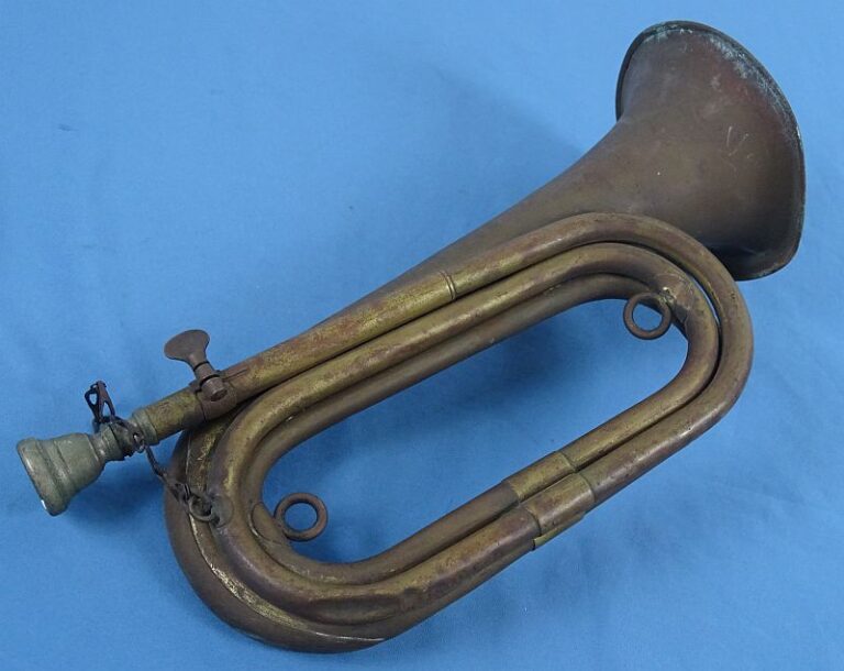 WWII Japanese Army Bugle – Griffin Militaria