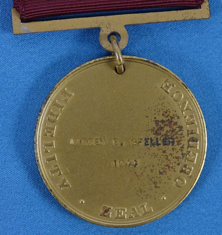 Named 1944 U.S. Navy Good Conduct Medal – Griffin Militaria