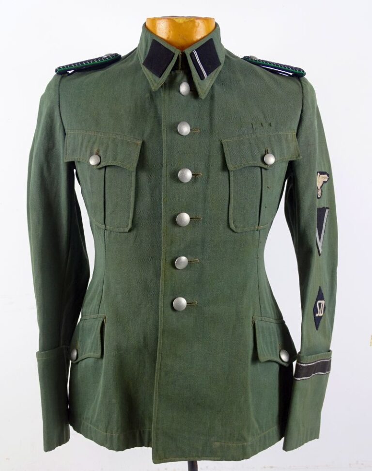 WWII SD Sicherheitsdienst SS Security Service Sturmann Tunic – Griffin ...