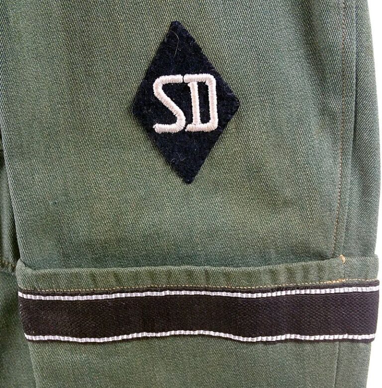 WWII SD Sicherheitsdienst SS Security Service Sturmann Tunic – Griffin ...