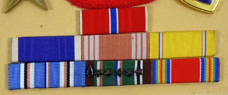 Identified 460th Parachute Field Artillery Battalion Medals and ...