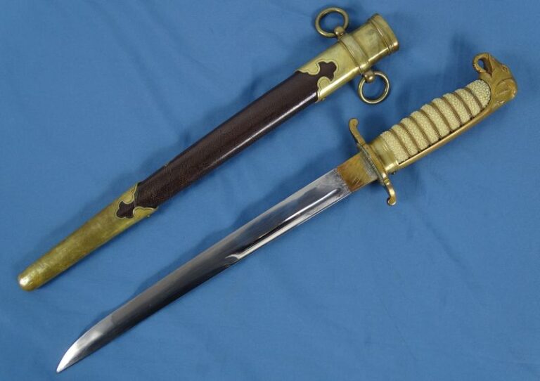 Officer Dagger of the Imperial Thailand Army Under Japanese Control ...