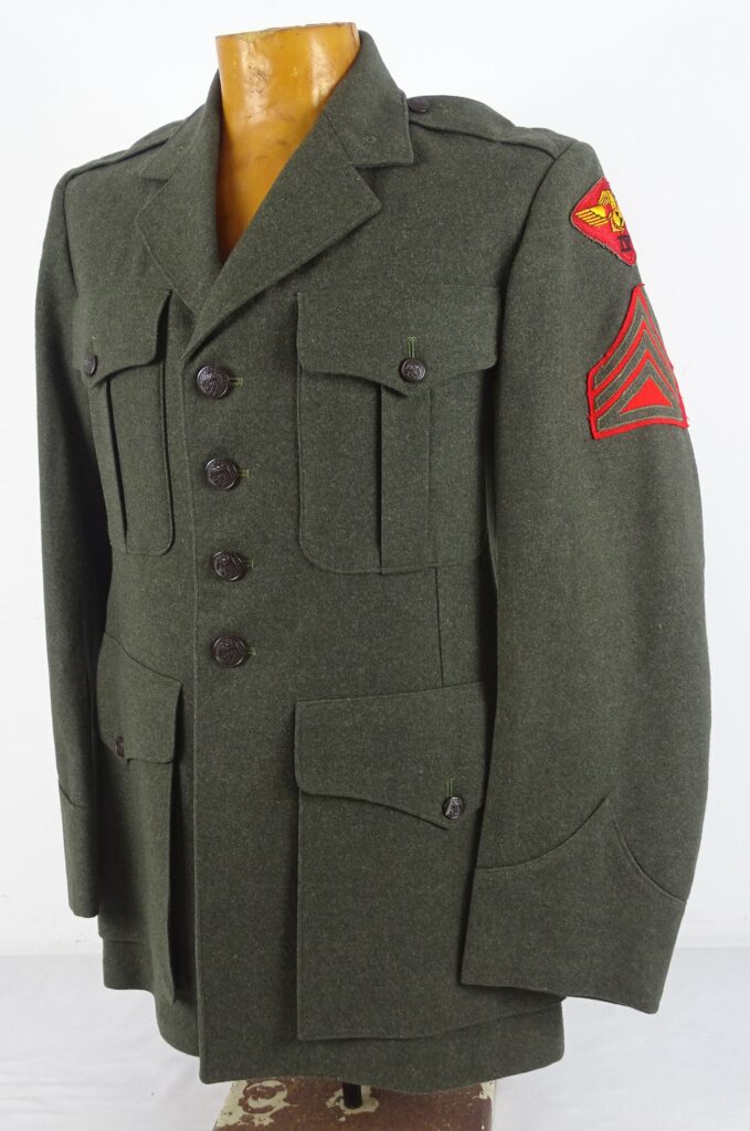 1942 Dated U.S. Marine Corps IV Air Wing Staff Sergeant Tunic – Griffin ...