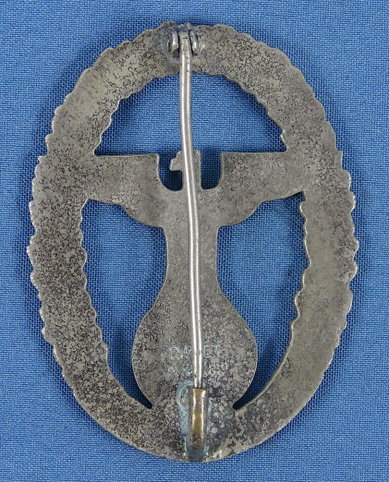 Gau Baden Honor Badge in 800 Silver by Klett – Griffin Militaria